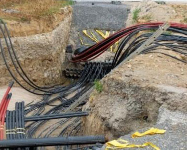 Cable Laying Works - TEMCO Electromechanical Company Qatar